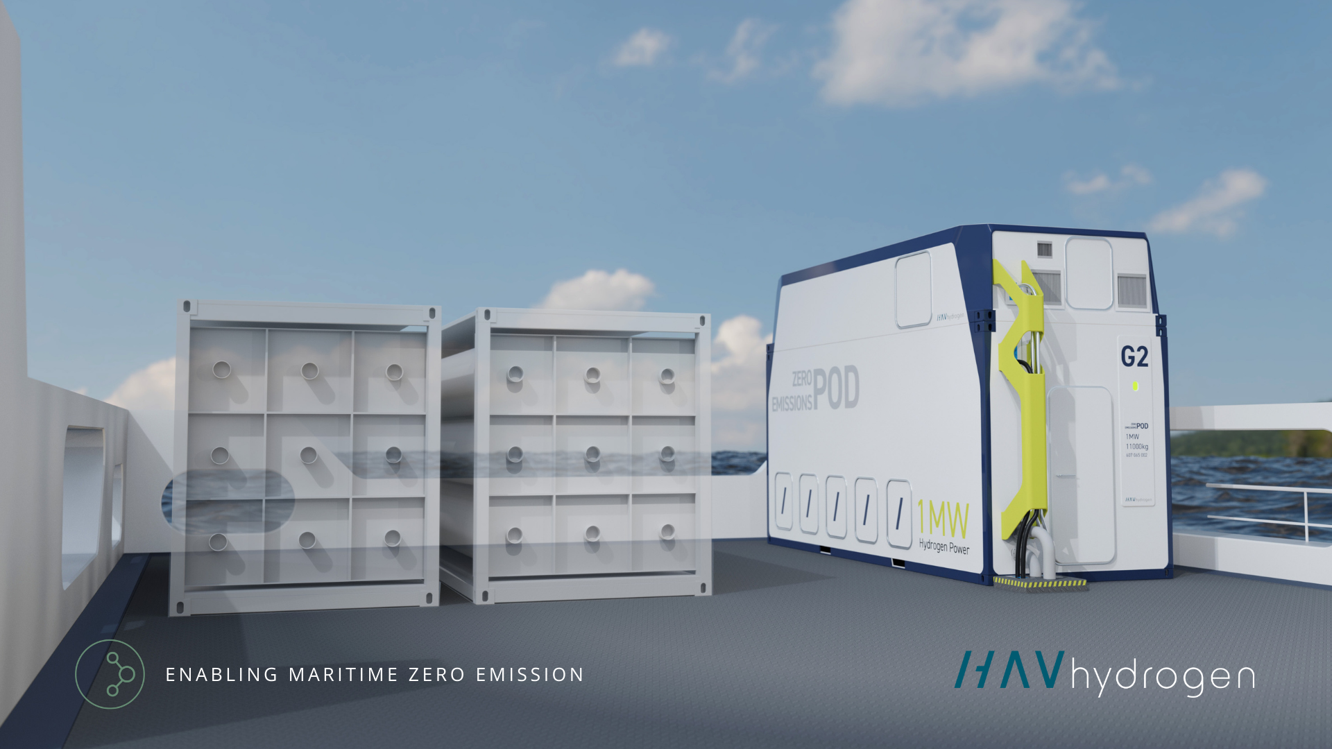 HAV Hydrogen - DNV Approval in Principle for containerized H2 system